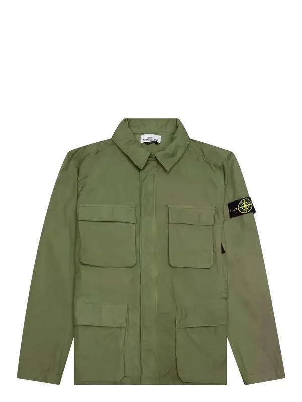 Stone Island Flap-pocket Field Jacket - Green
