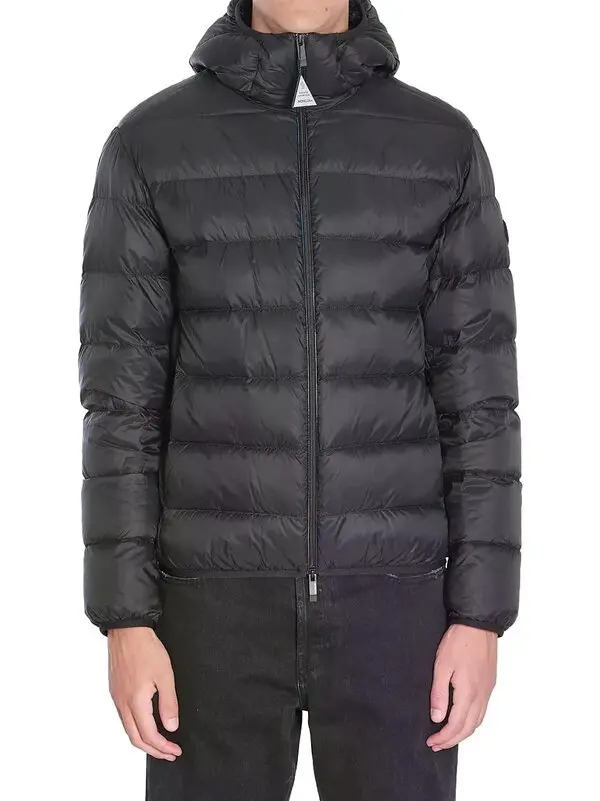 Moncler Hooded Puffer Jacket - Black