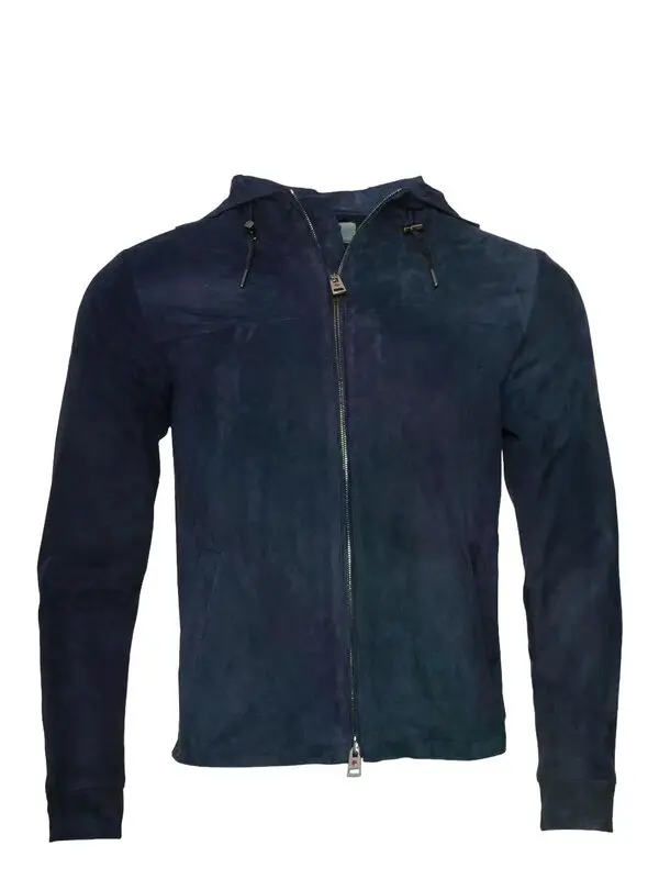 Kiton Kired Olek Hooded Jacket - Blue