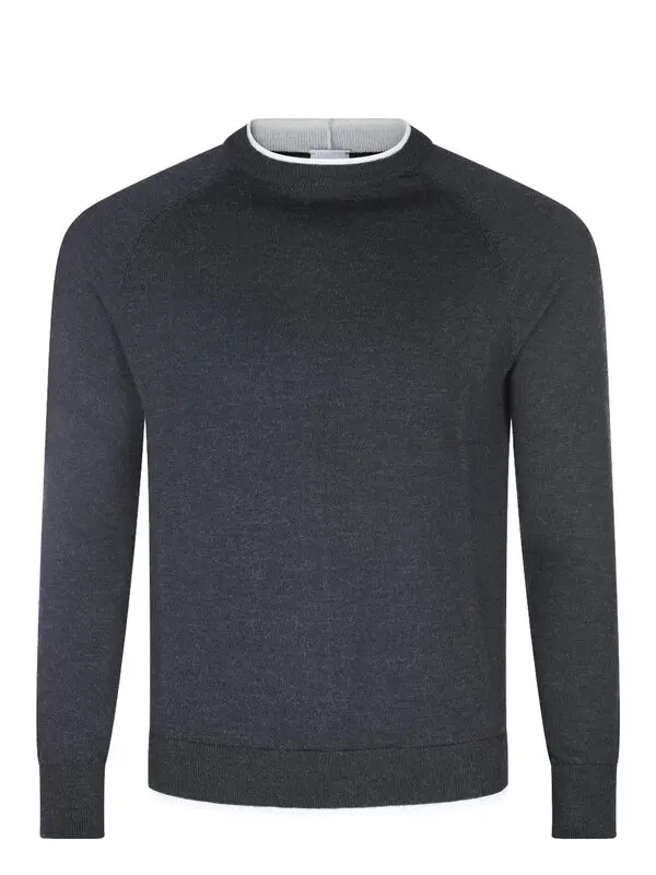 Eleventy Wool Knitwear - Grey