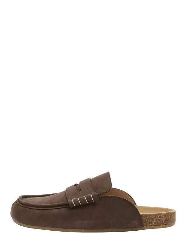 JW Anderson Stitch Loafer - Deep Walnut
