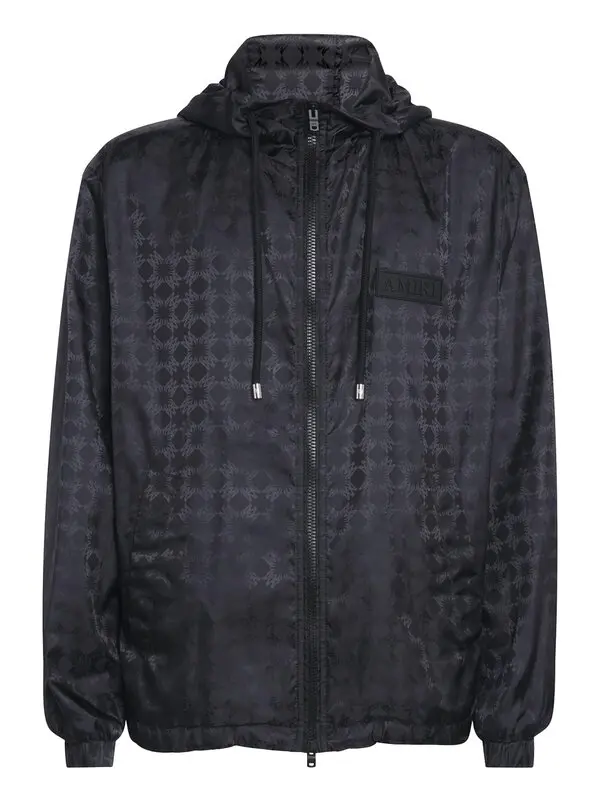 Amiri Ma Monogram Windbreaker Jacket - Black