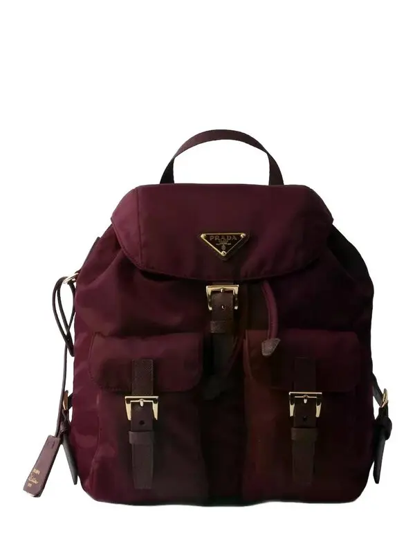 Prada Re-edition 1978 Re-nylon Drawstring Backpack - Red