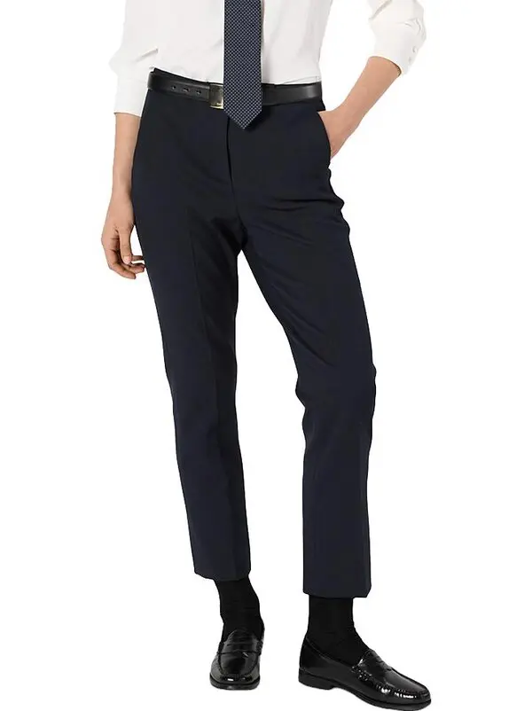 Gerard Darel Fitted Trousers - Navy