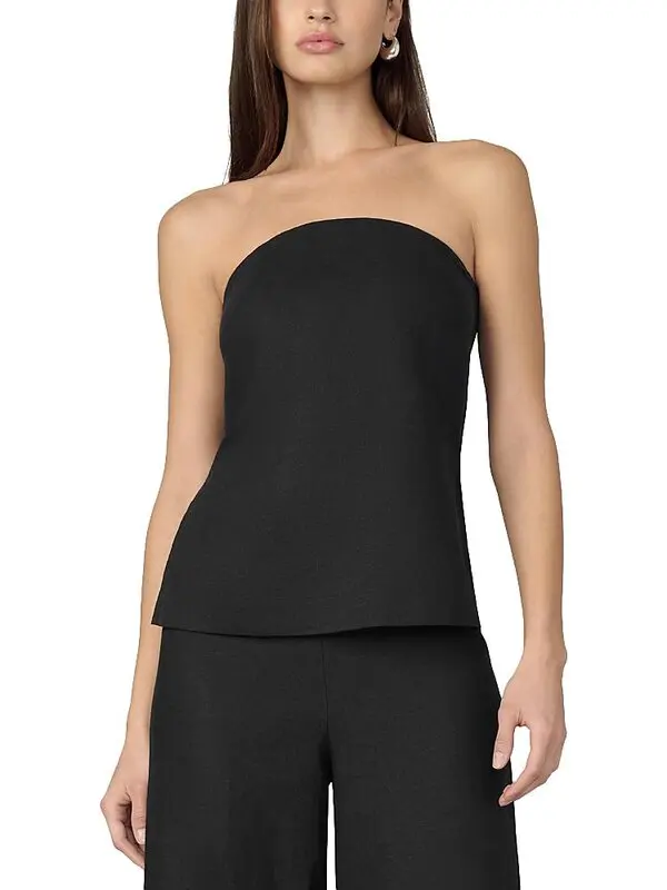 Joe's Jeans The Mariel Strapless Top - Black