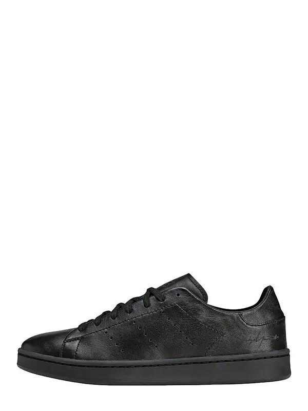Y3 Stan Smith Lace Up Sneakers - Black