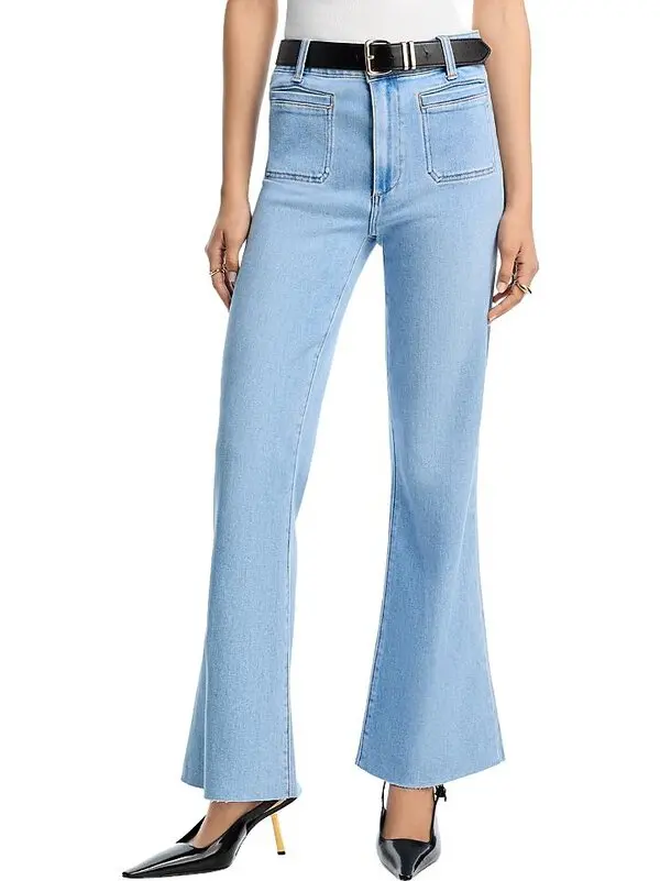 Paige Marlow Skimmer Flared Jeans - Jaunt