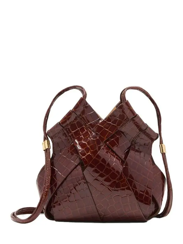Ulla Johnson Charlotte Crossbody Handbag - Chestnut
