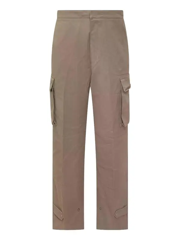Ami Cargo Pocket Trousers - Brown