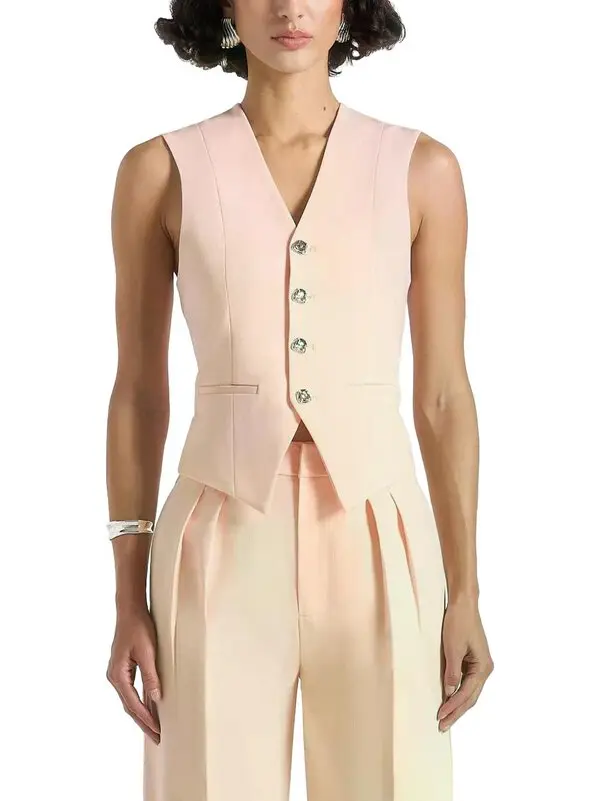 Manière De Voir Tailored Waistcoat - Pink