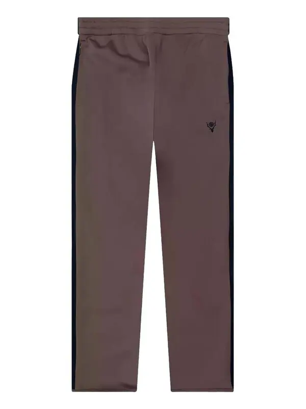 SOUTH2 WEST8 Side-stripe Zip-pocket Track Pants - Brown