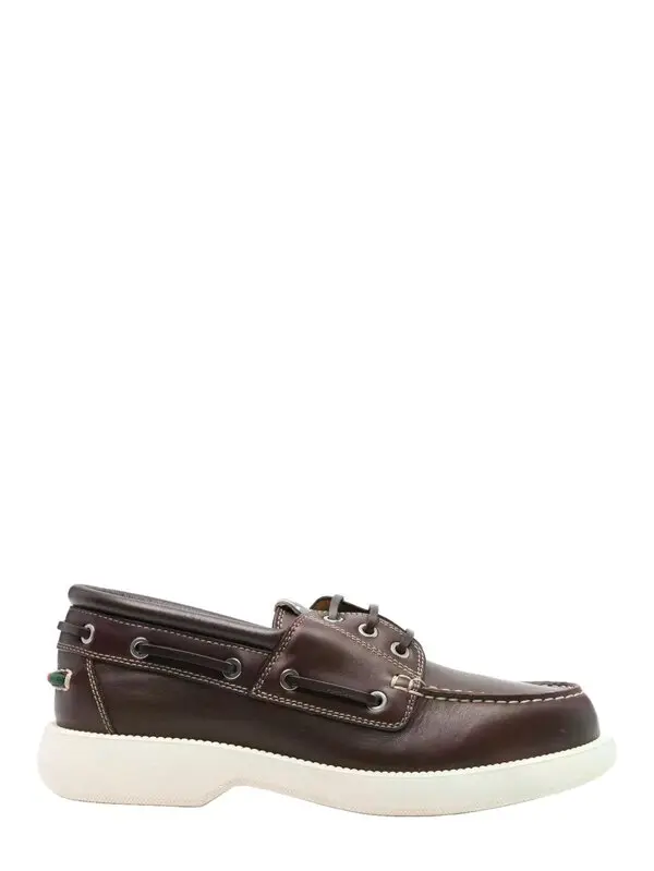 Gucci Kaveh Boat Shoes - Brown