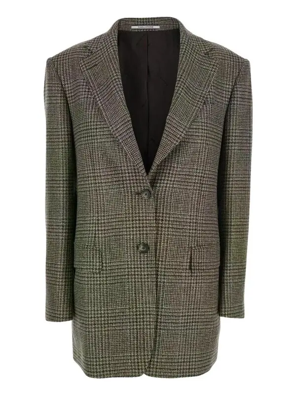 Tagliatore Cecily Checked Blazer - Brown