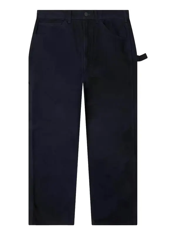 SOUTH2 WEST8 Logo-patch Trousers - Blue