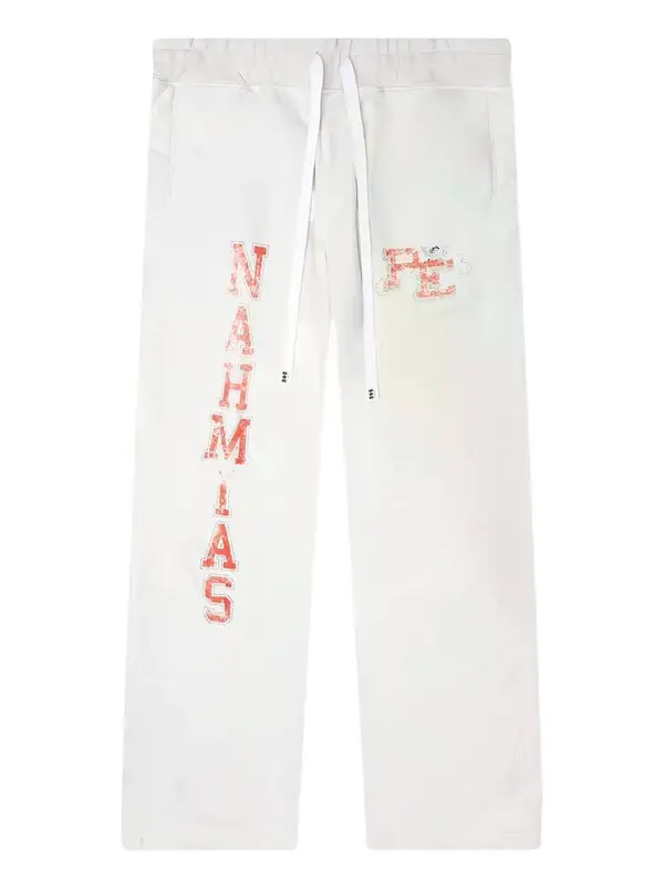 NAHMIAS P.e. Cherub Drawstring Track Pants - White