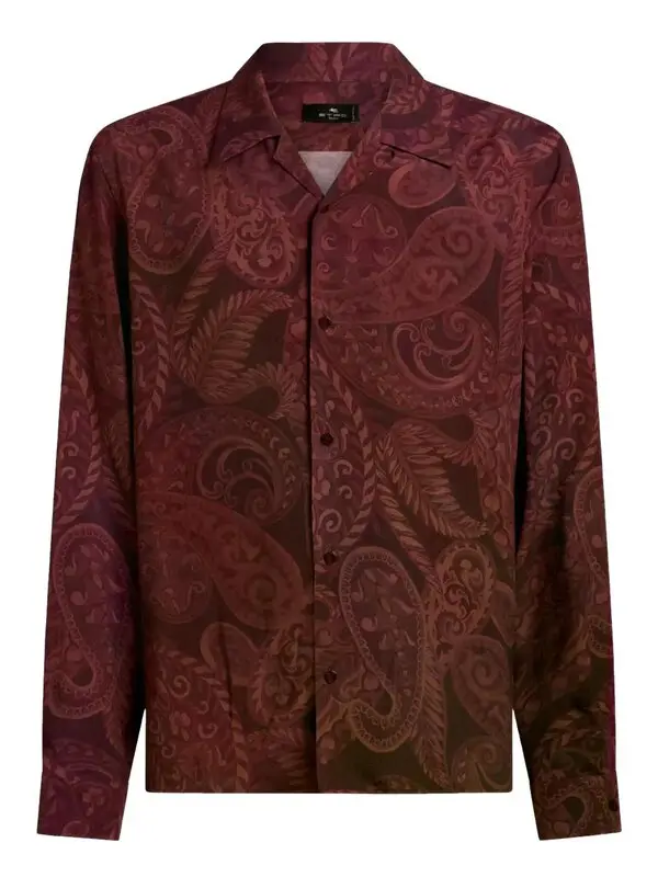 Etro Paisley-print Shirt - Red