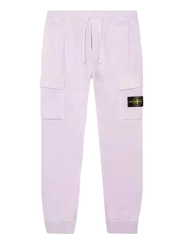 Stone Island Compass-badge Track Pants - Pink