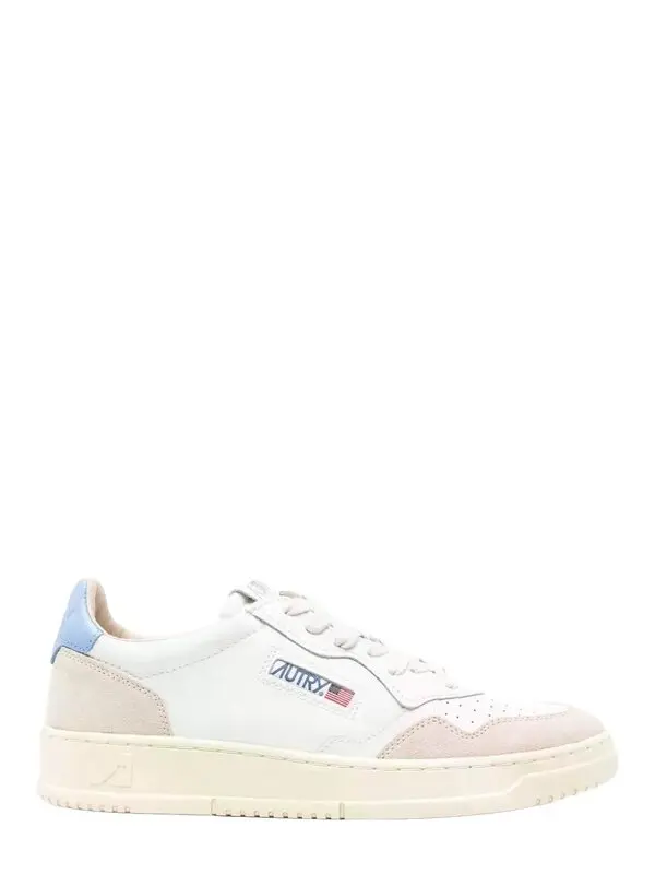 AUTRY Medalist Leather Trainers - White