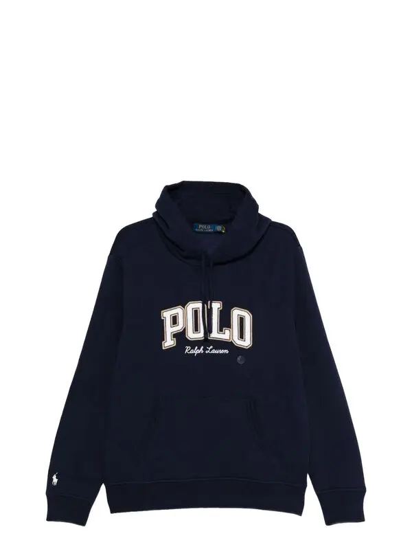 Ralph Lauren Hooded Sweatshirt With Logo - Blue
