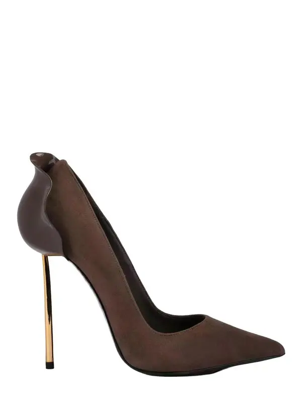 LE SILLA 120mm Petalo Stiletto Pumps - Brown