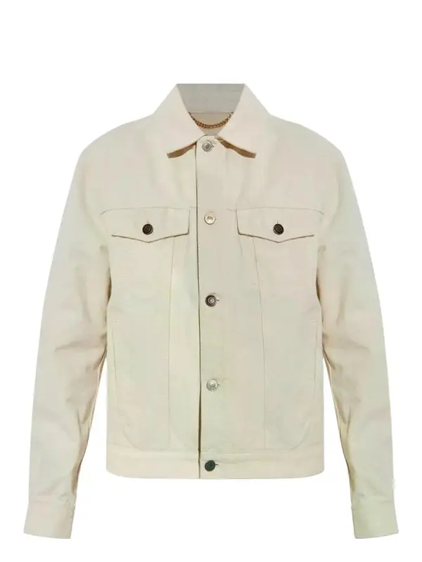 Moschino Button-fastening Denim Jacket - Neutrals