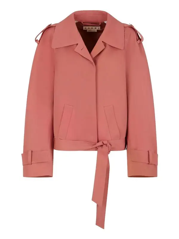 Marni Belted Jacket - Pink
