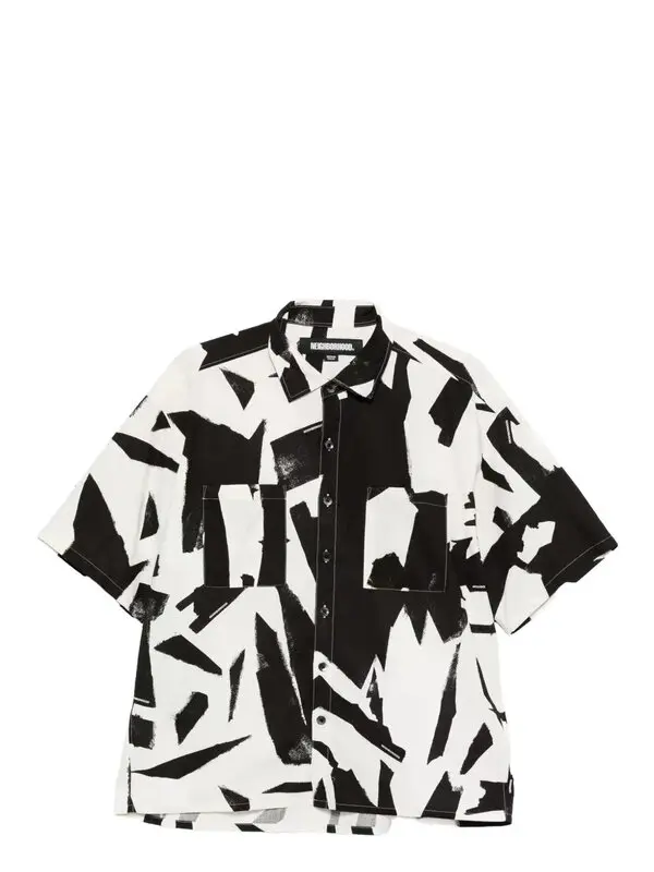 NEIGHBORHOOD Abstract-print Shirt - Neutrals