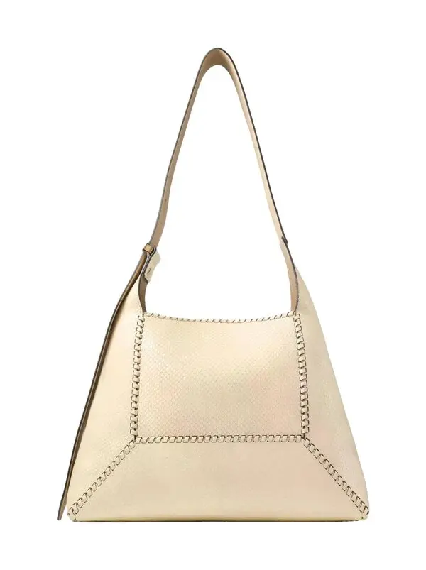 JIMMY CHOO Medium Diamond Hobo Bag - Neutrals