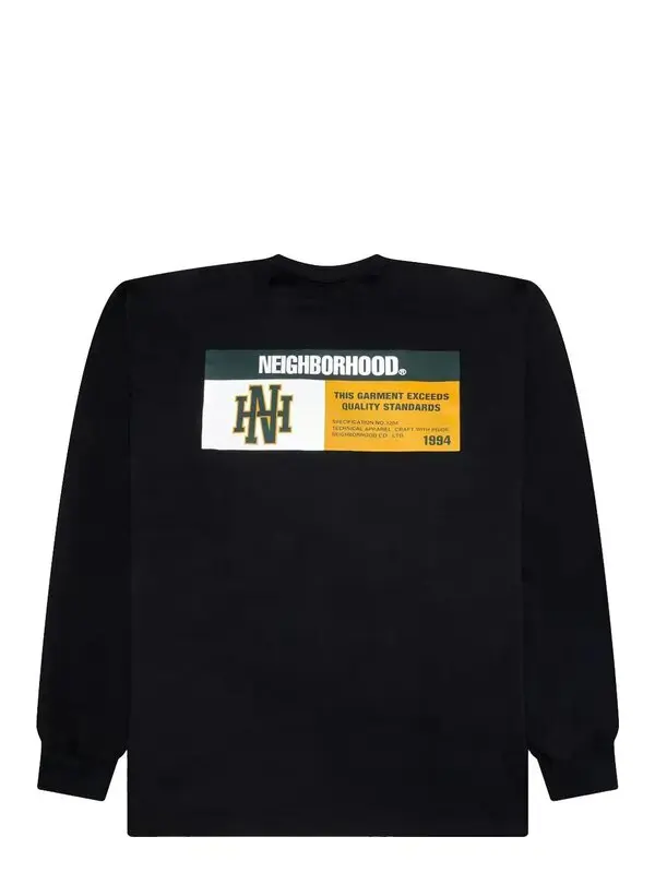 NEIGHBORHOOD Logo-print T-shirt - Black