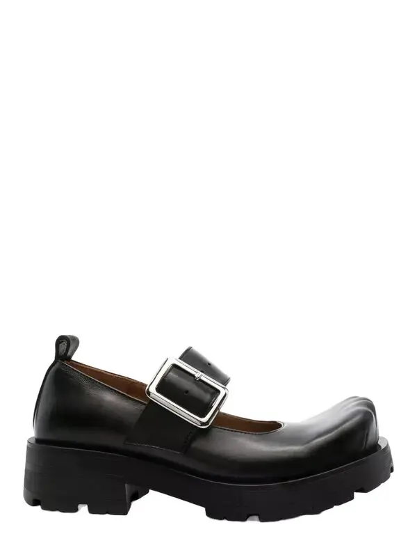 CHARLES JEFFREY 40mm Moggies Buckle Pumps - Black