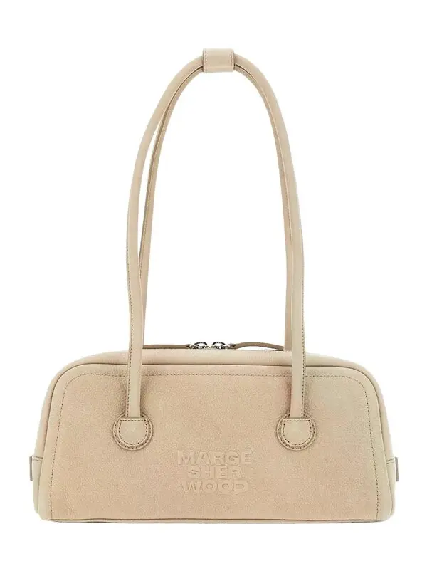 MARGESHERWOOD Top-handle Leather Tote Bag - Neutrals