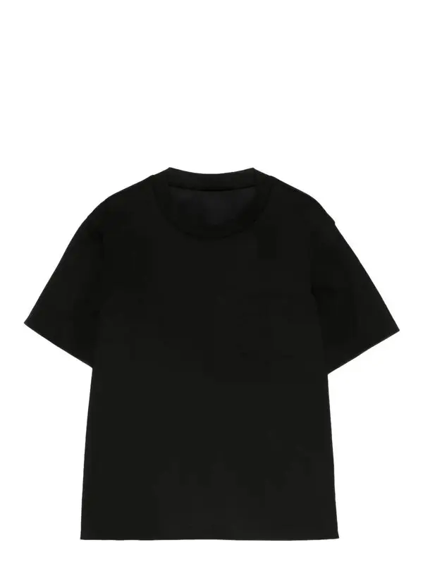 Sacai Chest-pocket Layered T-shirt - Black