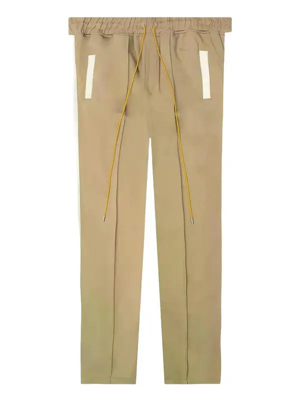 Rhude Side-stripe Elastic-waist Track Pants - Neutrals