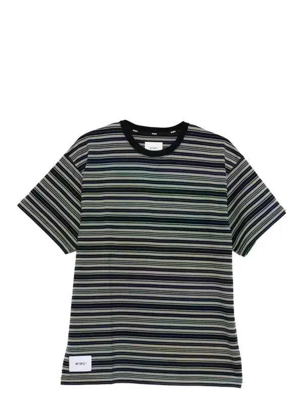 WTAPS Striped T-shirt - Grey