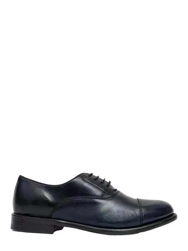 SOMMET Lace-up Cap-toe Oxford Shoes - Blue