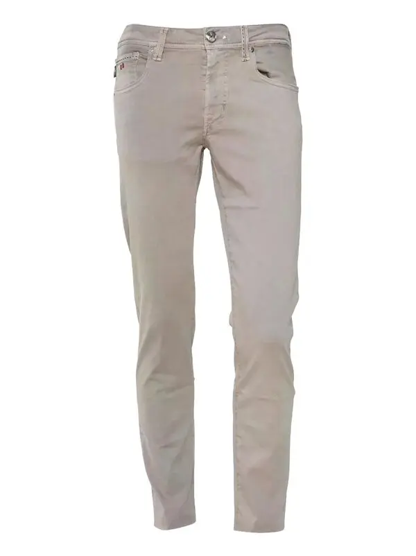 TRAMAROSSA Michelangelo Cotton Trousers - Neutrals