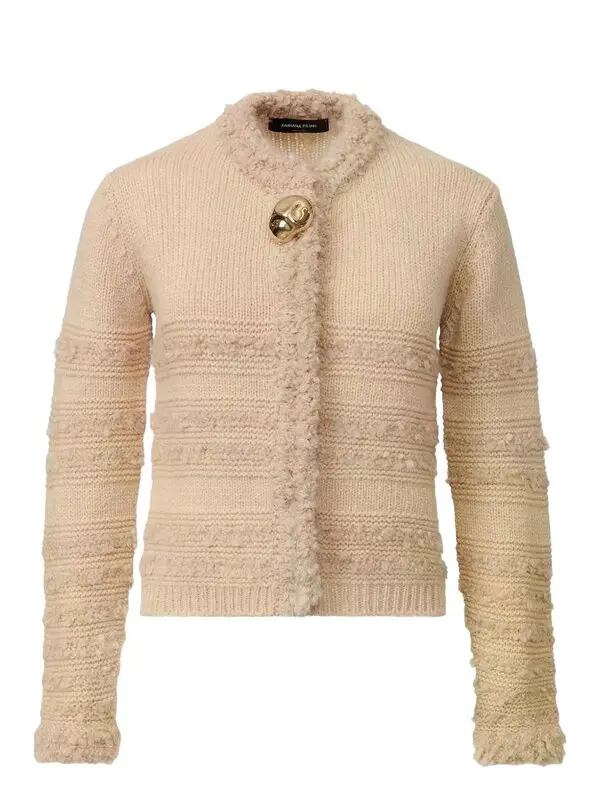 Fabiana Filippi Button-detailed Cardigan - Neutrals