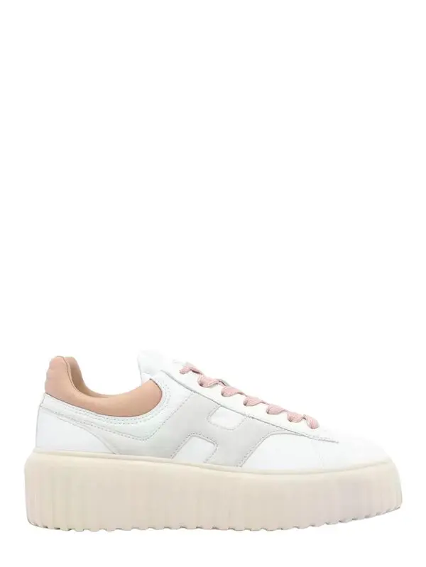 Hogan H-logo Platform Sneakers - White