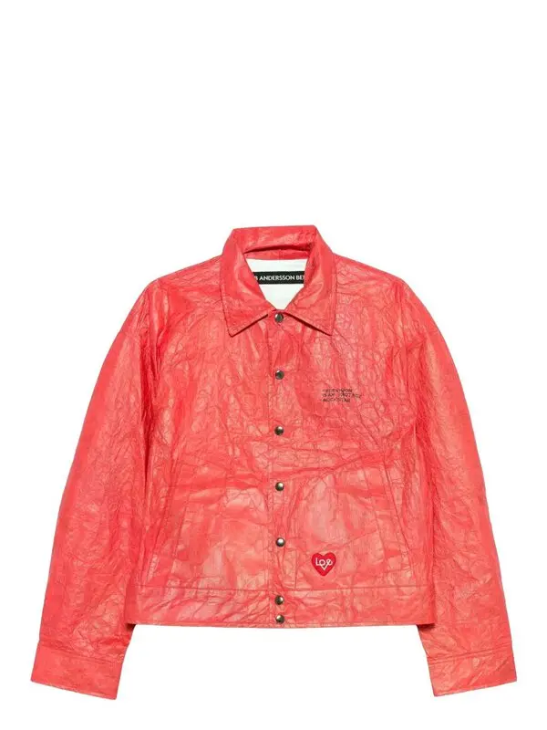 Andersson Bell Guitarist-print Jacket - Red