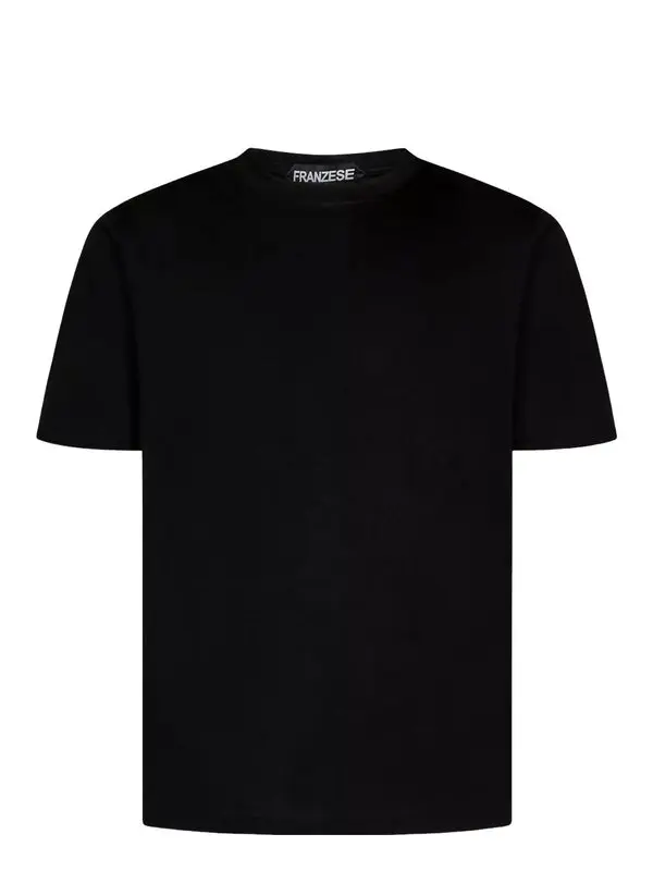 FRANZESE COLLECTION Gianni Agnelli Crew-neck T-shirt - Black