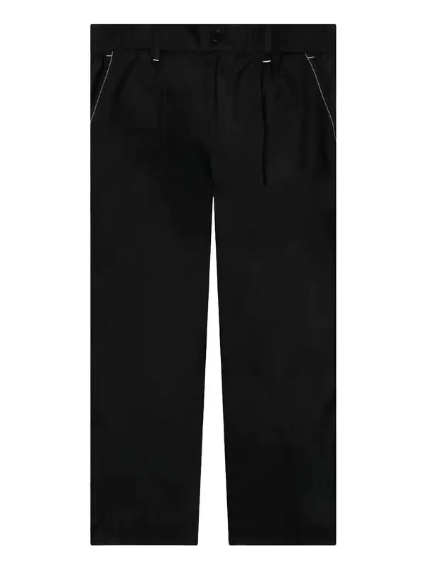 AWAKE NY Contrast-stitching Trousers - Black