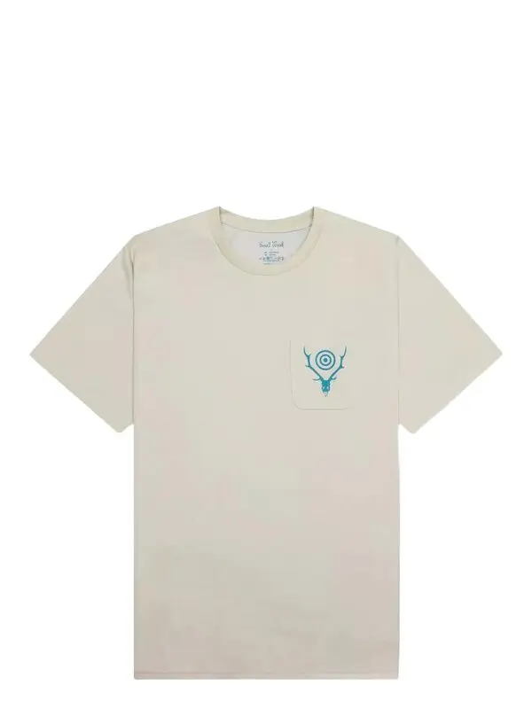 SOUTH2 WEST8 Logo-print Pocket T-shirt - White