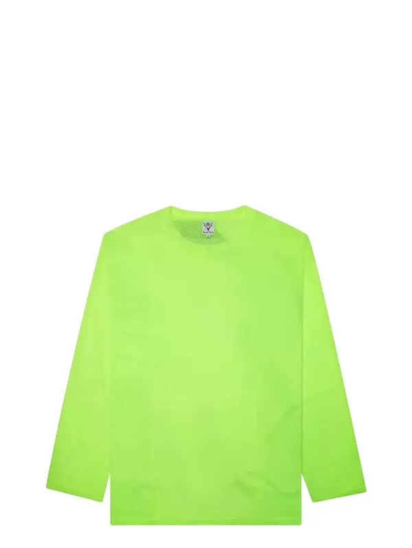 SOUTH2 WEST8 Mesh Knit T-shirt - Green