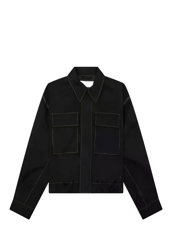 JIL SANDER Blouson Jacket - Black