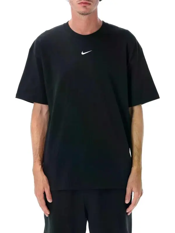 Nike Swoosh-print T-shirt - Black