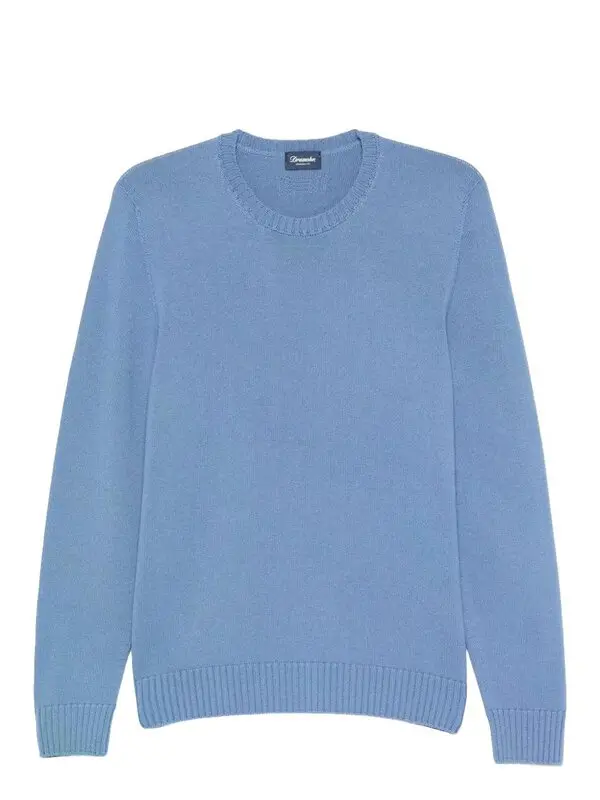 DRUMOHR Crew-neck Sweater - Blue