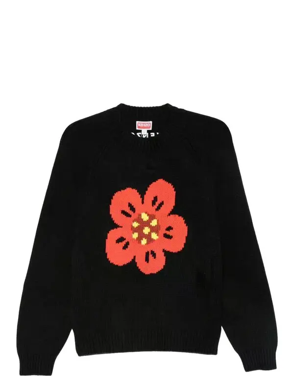 Kenzo Boke Flower Jumper - Black