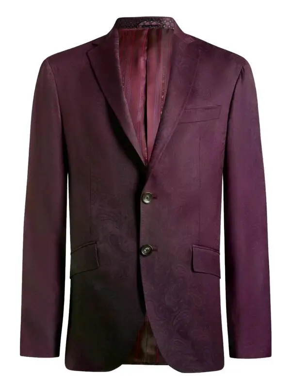 Etro Paisley-jacquard Jacket - Red