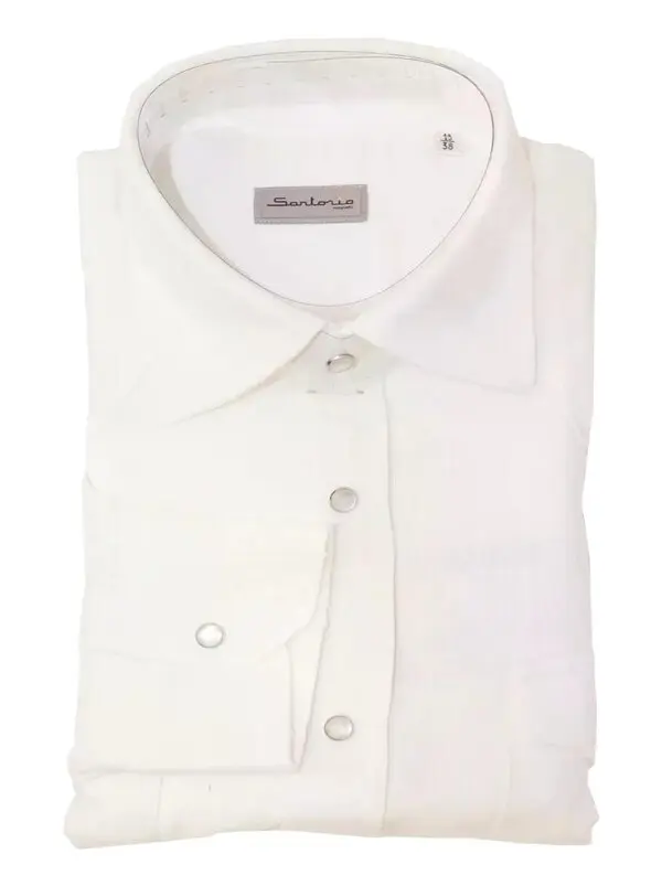 SARTORIO NAPOLI Button-fastening Shirt - White
