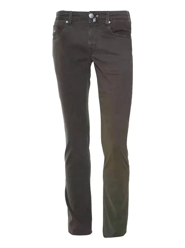 TRAMAROSSA Cotton Trousers - Brown